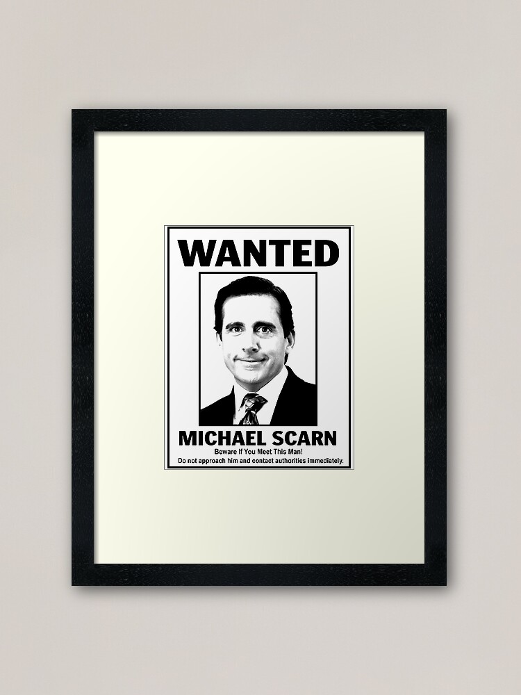 "Michael Scarn Wanted Poster - Threat Level Midnight - The Office ...