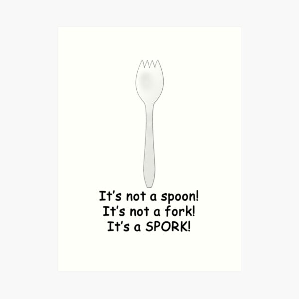 Spork Art Prints | Redbubble
