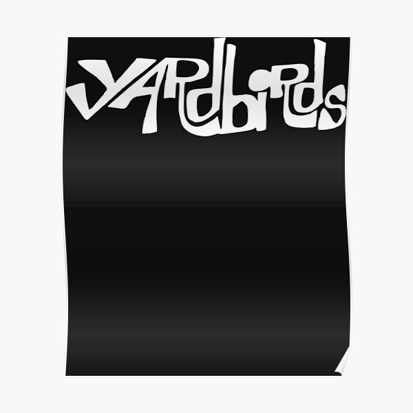 Póster «Mercancía con el logotipo de la banda de los yardbirds más ...