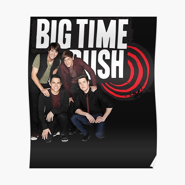 "Big time rush logo and members" Poster for Sale by CherylTaylor1 ...