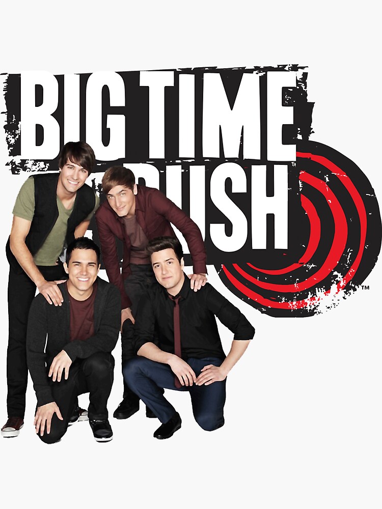 "Big time rush logo and members" Sticker for Sale by CherylTaylor1 ...
