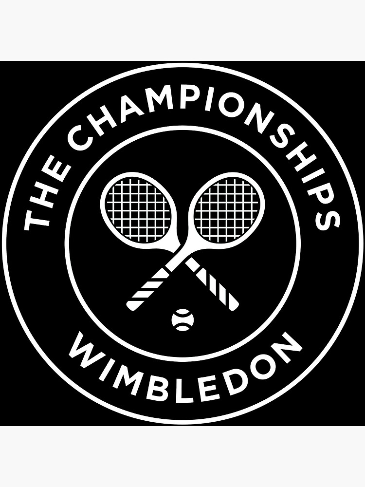 "Win Champ "Wimbledon"" Poster for Sale by darbyrogan | Redbubble
