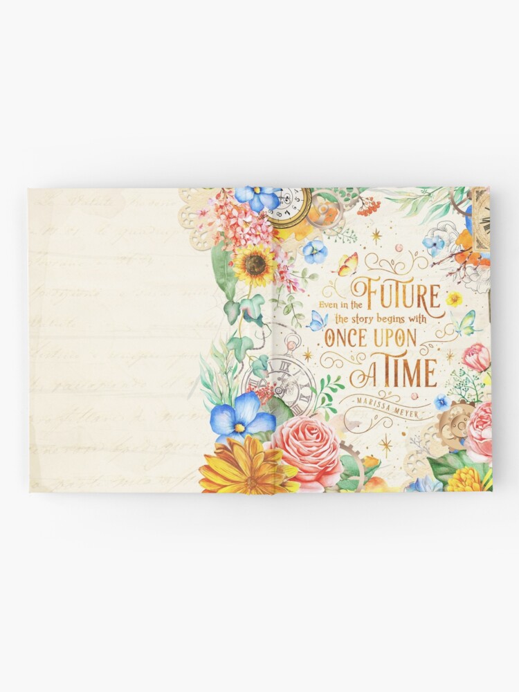 "Once upon a time" Hardcover Journal for Sale by stellaarts | Redbubble