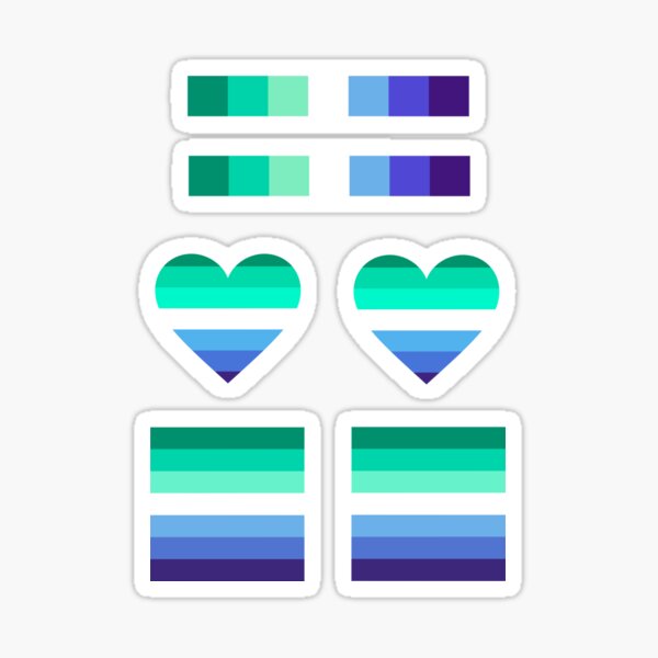 "mlm pride sticker set" Sticker for Sale by tessa-stark | Redbubble