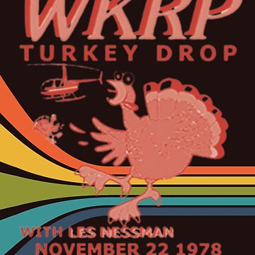 "WKRP Turkey Drop" Poster for Sale by ShannaBTalley13 | Redbubble