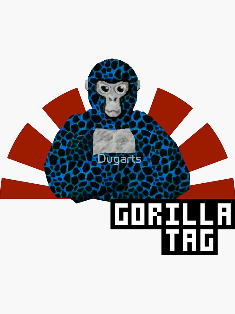 Pegatina «Gorilla tag fabricante de pfp Gorilla Tag Blue Lava» de ...