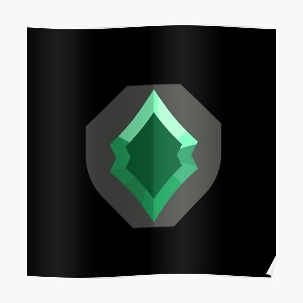 "Ascendant 1 Rank" Poster for Sale by Krabstyx | Redbubble