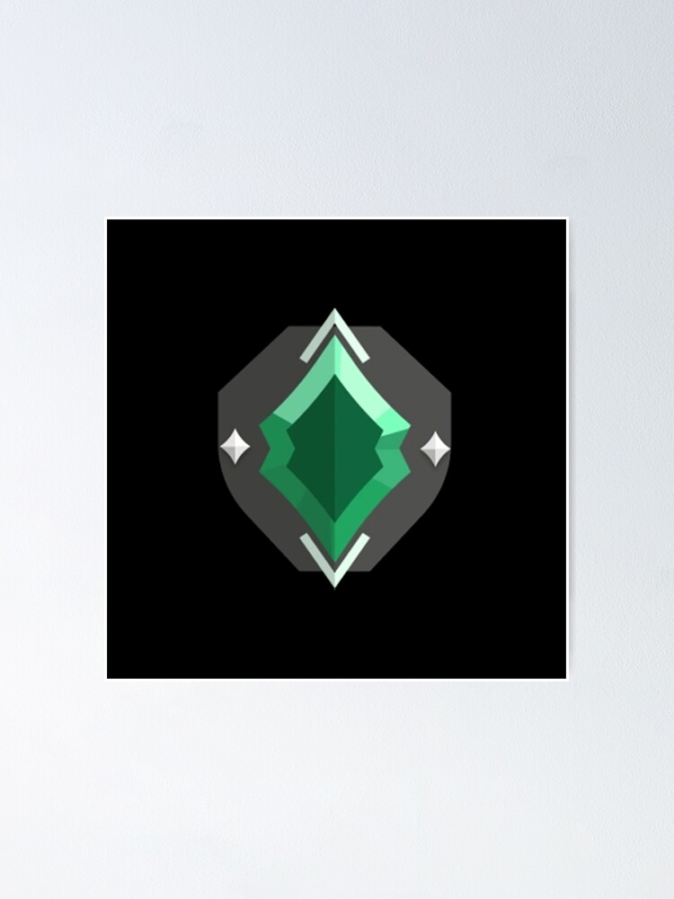 "Ascendant 2 Rank" Poster for Sale by Krabstyx | Redbubble