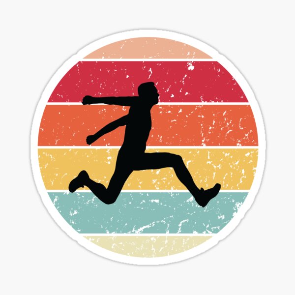 "Retro Vintage Long Jump Legend, Funny Long Jump, Long Jumping, Long ...