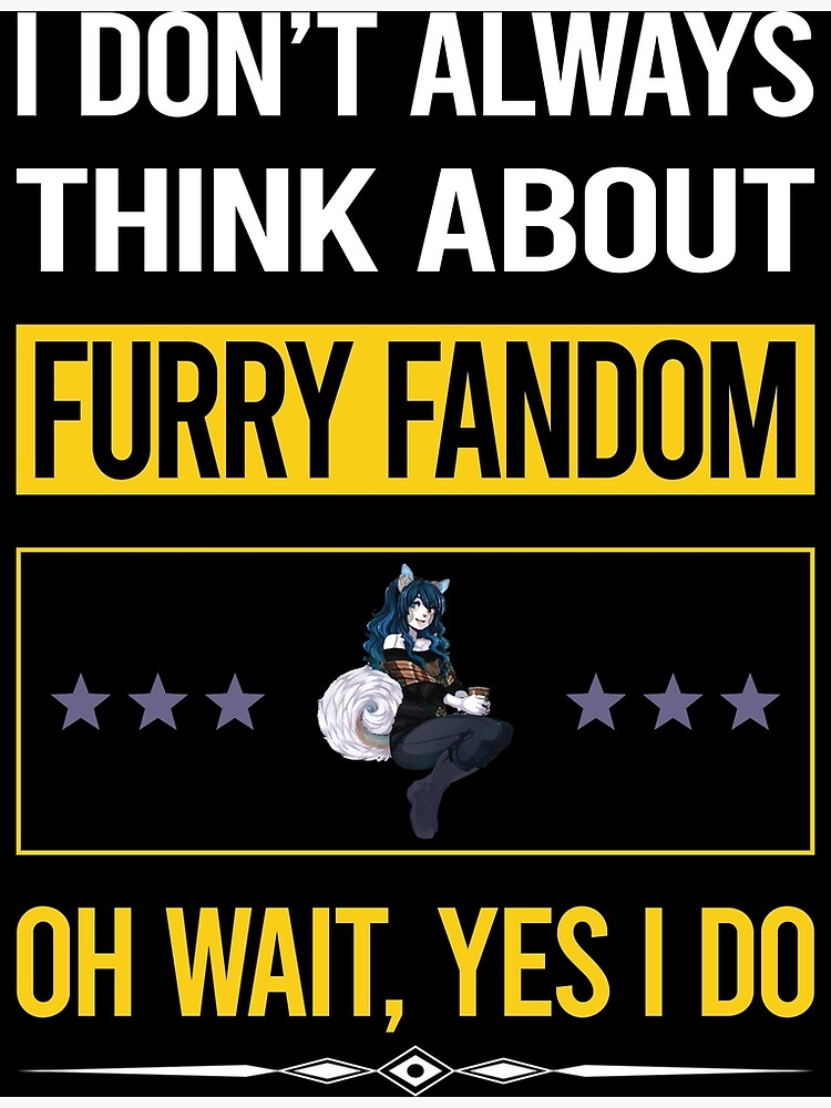 "Funny Yes I Do Furry Fandom Furrie Fursona Fursuit Anthropomorphic ...