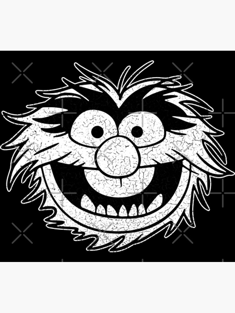 "Muppets - Animal - Distressed " Poster for Sale by MarkMcduffy | Redbubble