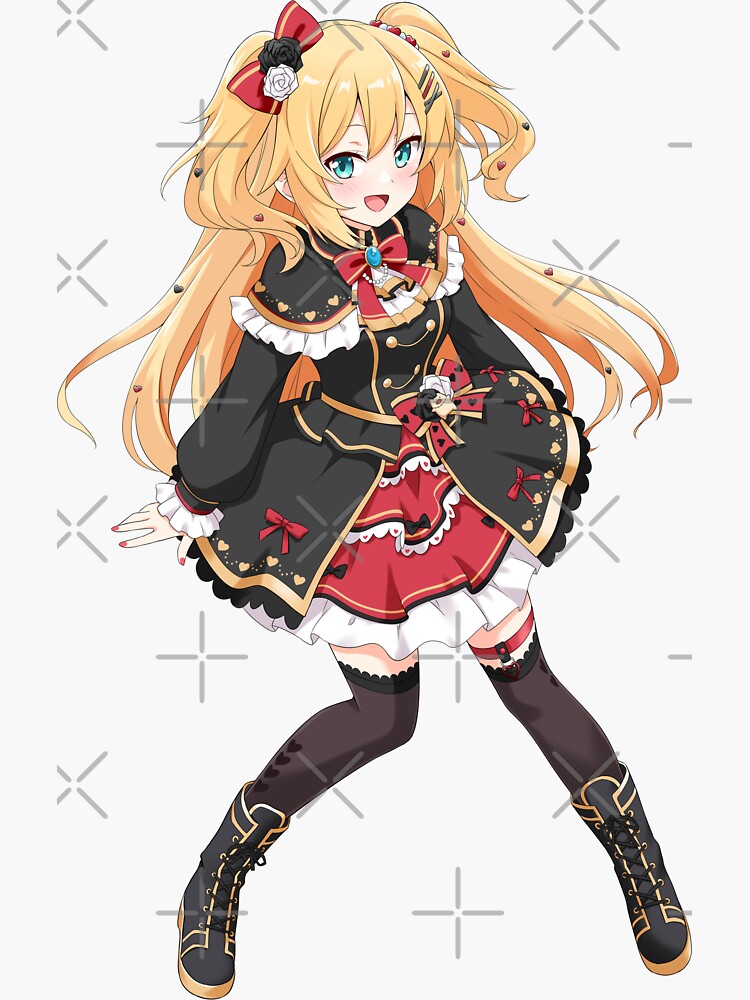 "Hololive Akai Haato" Sticker for Sale by Nivison | Redbubble