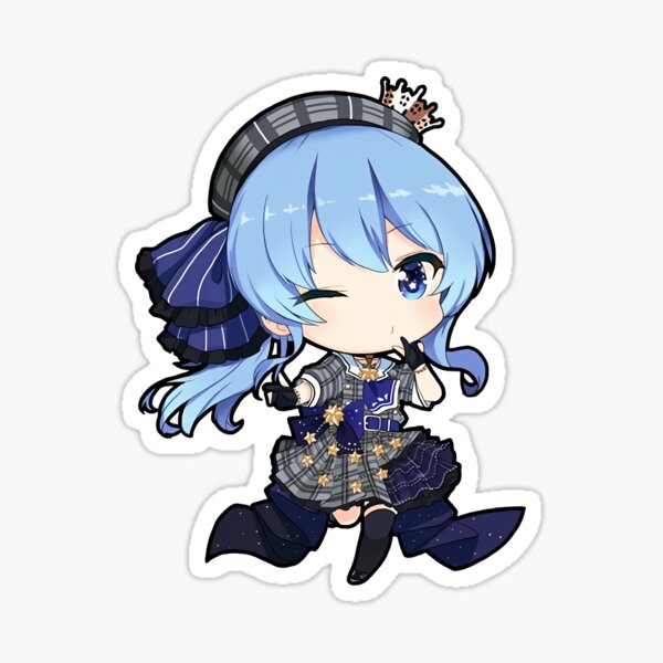 "Hololive Hoshimachi Suisei" Sticker for Sale by Nivison | Redbubble