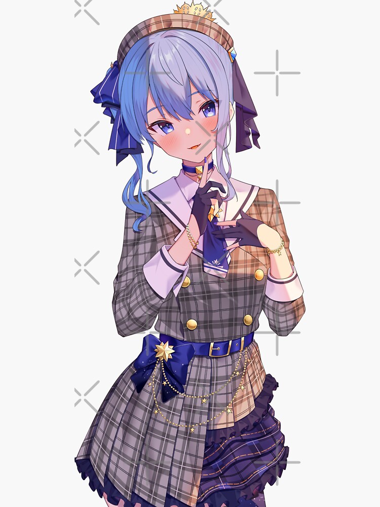 "Hololive Hoshimachi Suisei" Sticker for Sale by Nivison | Redbubble