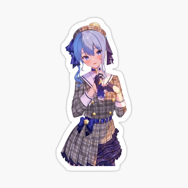 "Hololive Hoshimachi Suisei" Sticker for Sale by Nivison | Redbubble