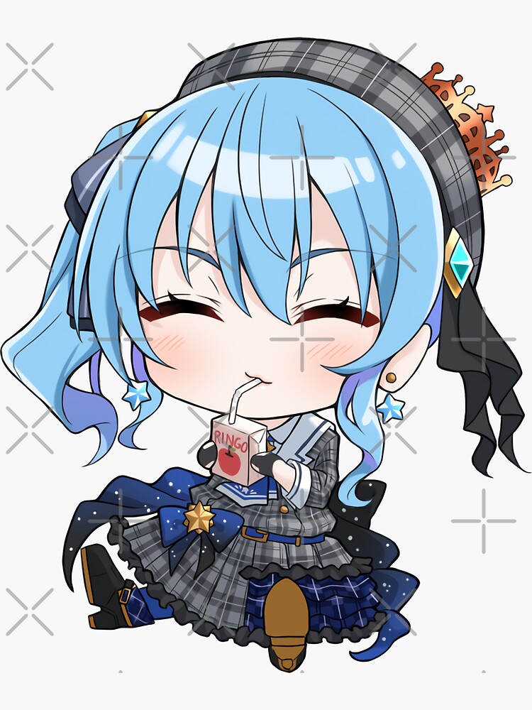 "Hololive Hoshimachi Suisei" Sticker for Sale by Nivison | Redbubble