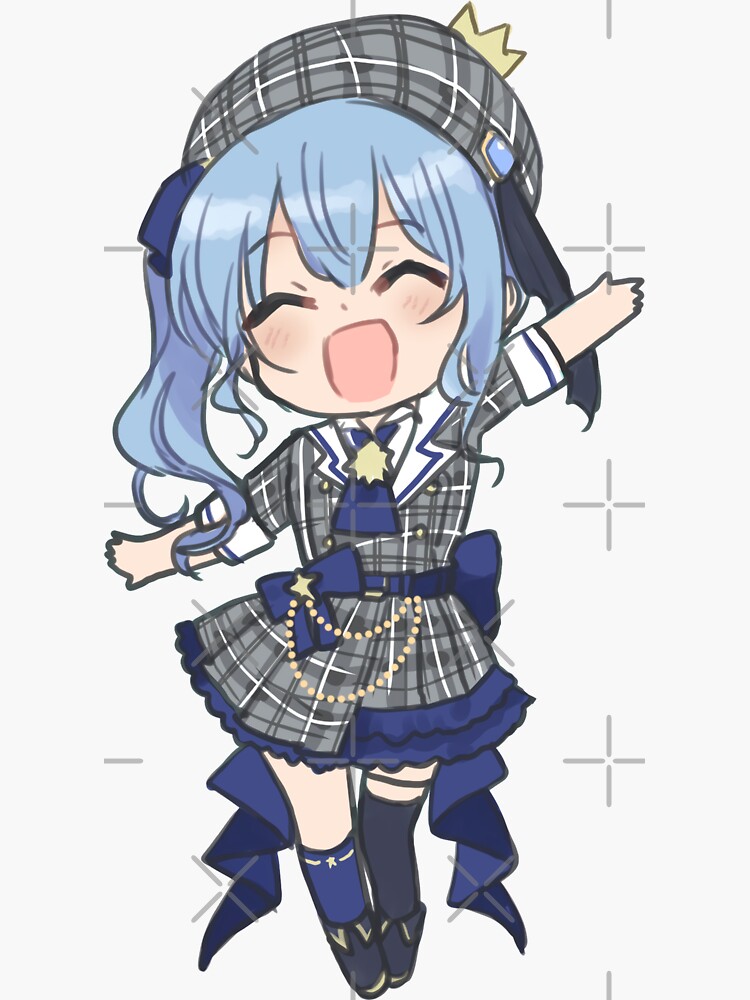 "Hololive Hoshimachi Suisei" Sticker for Sale by Nivison | Redbubble