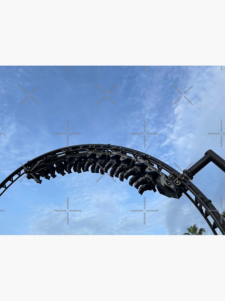 "VelociCoaster Roller Coaster" Poster for Sale by whateveramsey | Redbubble
