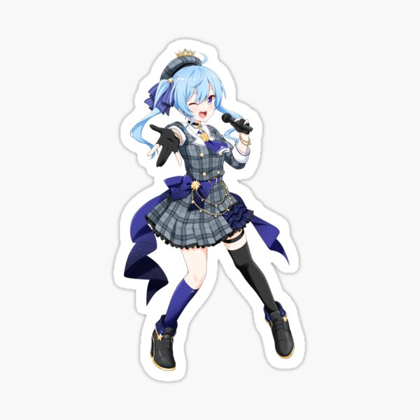 "Hololive Hoshimachi Suisei" Sticker for Sale by Nivison | Redbubble
