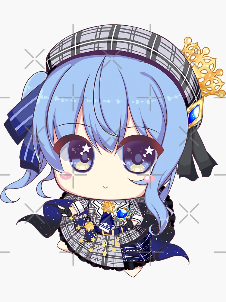 "Hololive Hoshimachi Suisei" Sticker for Sale by Nivison | Redbubble