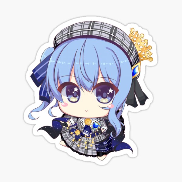 "Hololive Hoshimachi Suisei" Sticker for Sale by Nivison | Redbubble