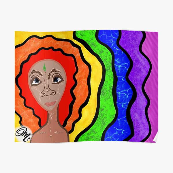 "Third eye Alien " Poster for Sale by Alienart24 | Redbubble