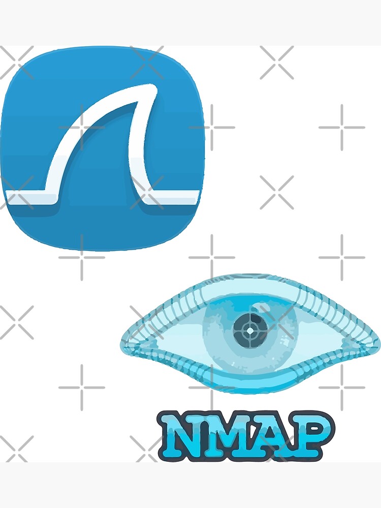 "nmap & wireshark" Poster for Sale by JustWear5 | Redbubble