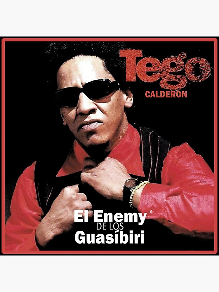 "TEGO CALDERON" Poster for Sale by yaehyov | Redbubble