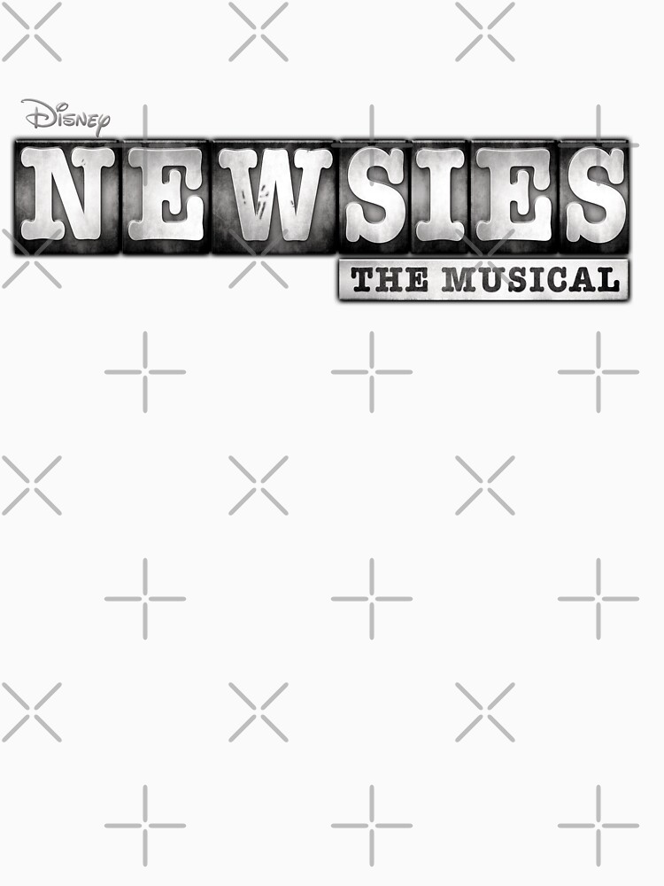 "Newsies logo" T-shirt for Sale by Leyzel | Redbubble | newsies logo t ...