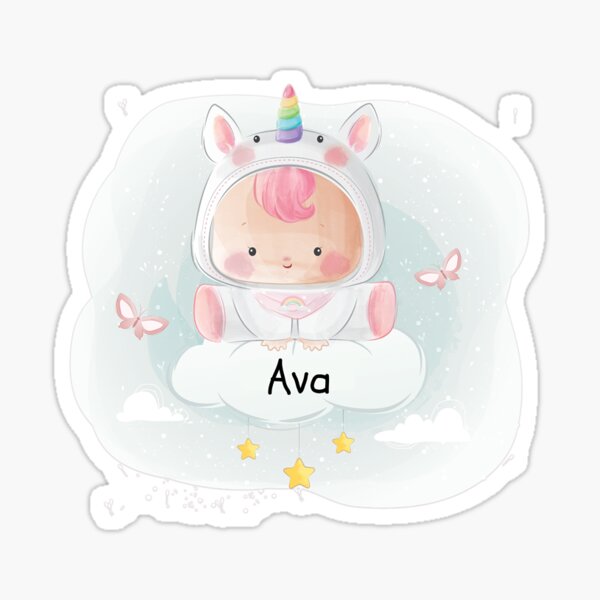 "Ava Sticker" Sticker for Sale by mistermud | Redbubble