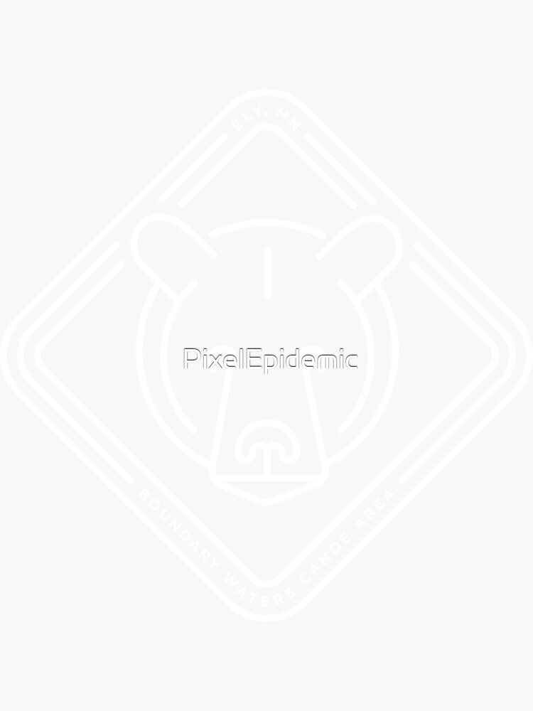 "BWCA Bear" Sticker for Sale by PixelEpidemic | Redbubble