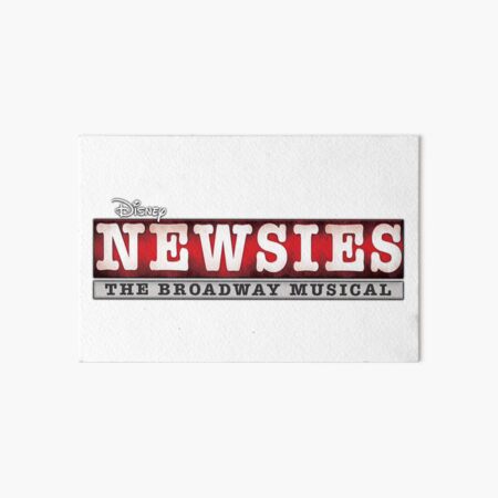 "Newsies logo color" Art Board Print by Leyzel | Redbubble