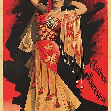 "AMBASSADEURS Rosida Ritort Moorish Singer 1880 by Artist Alfred ...