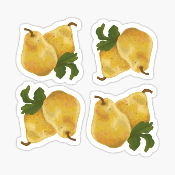 "Pears Pack" Sticker for Sale by DanielleSeay56 | Redbubble
