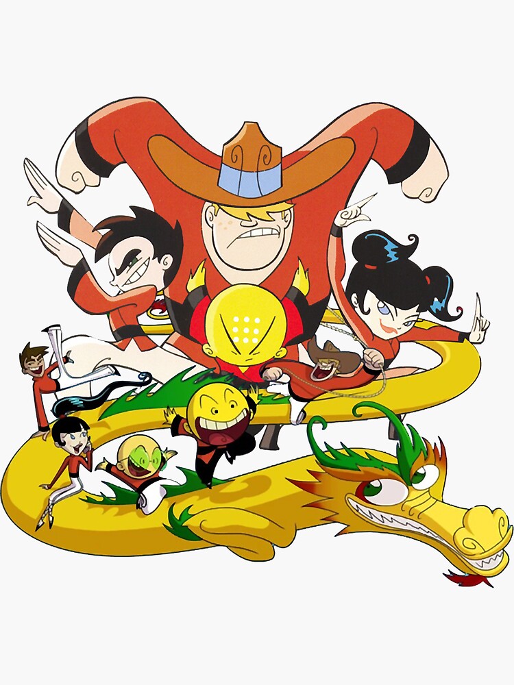"xiaolin showdown 4" Sticker for Sale by MosciskiHolden | Redbubble