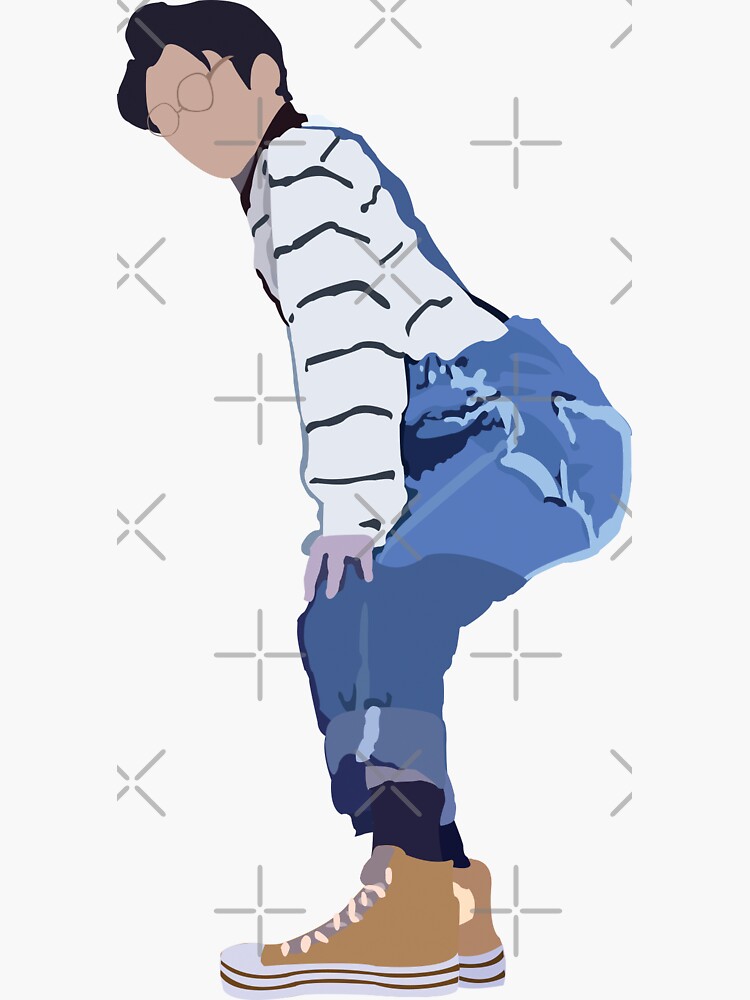 "Jungkook Twerking" Sticker for Sale by DuckiesCorner | Redbubble