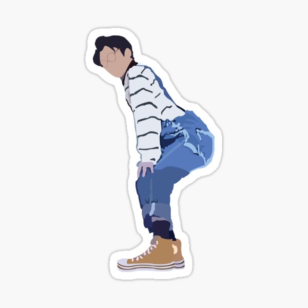 "Jungkook Twerking" Sticker for Sale by DuckiesCorner | Redbubble