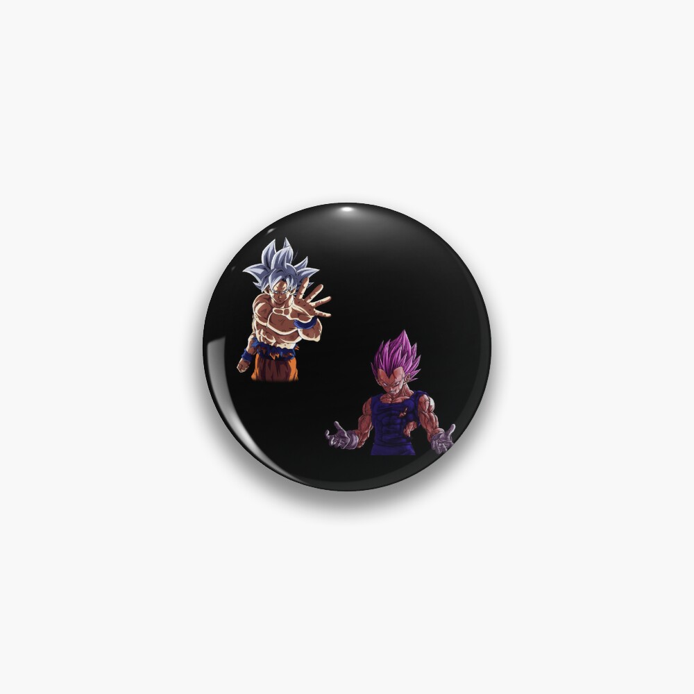 "Vegeta Ultra Ego and Goku Ultra Instinct " Pin for Sale by DripCulture ...