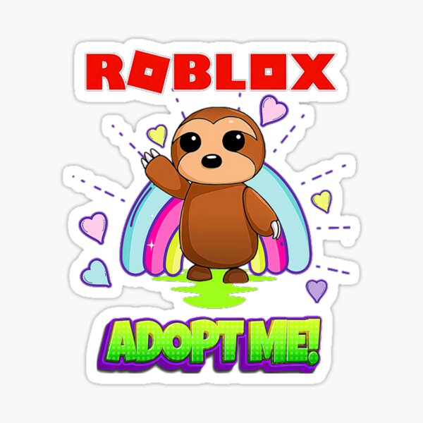 "Adopt me " Sticker for Sale by TuyaaShop | Redbubble