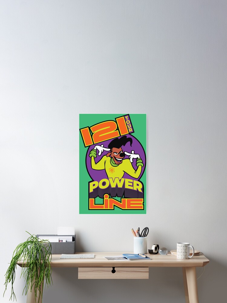 "Powerline I2I Tour" Poster for Sale by Nazonian | Redbubble