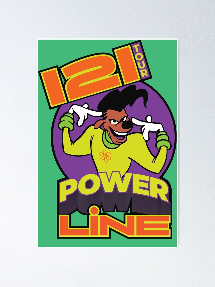 "Powerline I2I Tour" Poster for Sale by Nazonian | Redbubble