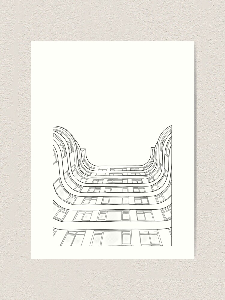 "Hercule Poirot art deco flat" Art Print for Sale by Ileedesign | Redbubble