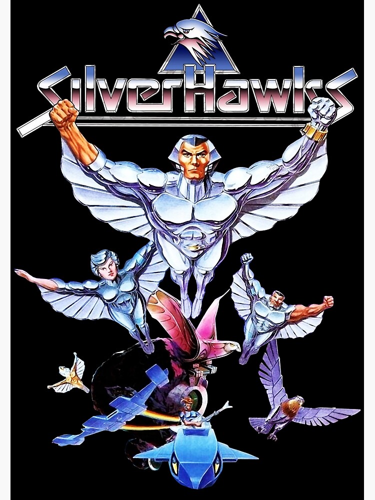 "Silverhawks Classic Cartoon 80's" Poster for Sale by KIshirt | Redbubble