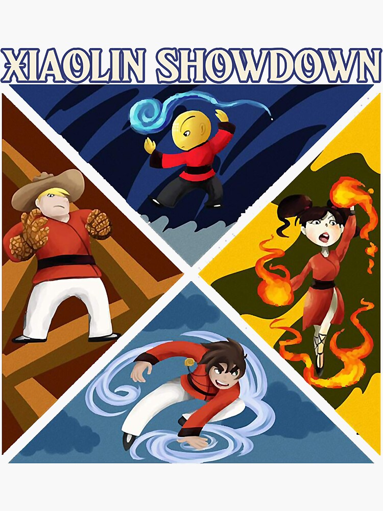 "Xiaolin Showdown Fanart 2" Sticker for Sale by StrosinAnnabel | Redbubble