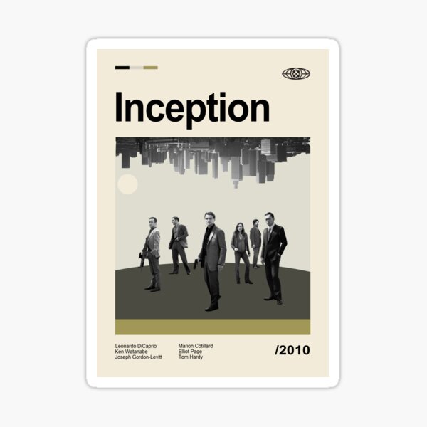 "Inception" Sticker for Sale by AshtynElliana | Redbubble