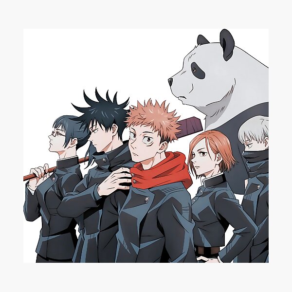 "jujutsu kaisen chibi Characters - jjk chibi" Photographic Print for ...