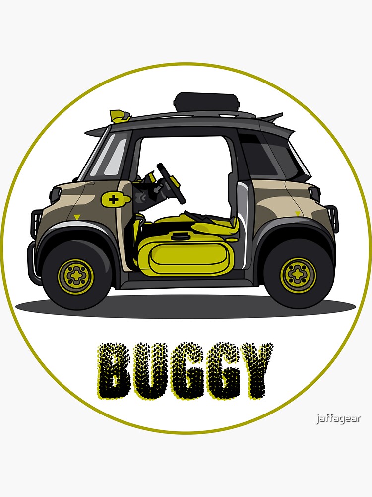 "Citroen Ami Buggy" Sticker for Sale by jaffagear | Redbubble