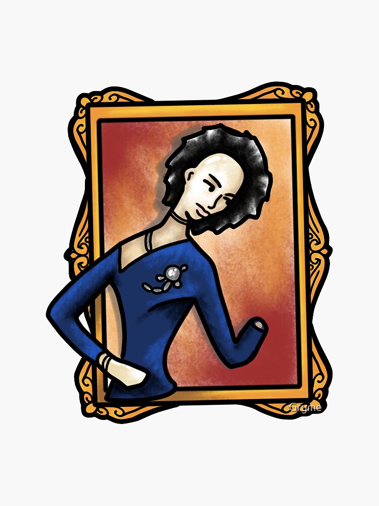 "Gladys- FRIENDS" Sticker for Sale by Gryme | Redbubble