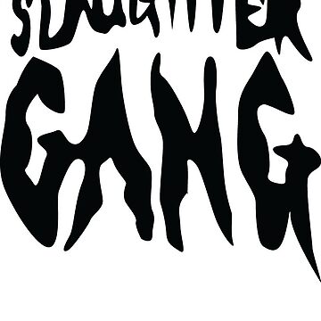 "Slaughter Gang Logo" Sticker for Sale by ItzAlfie | Redbubble