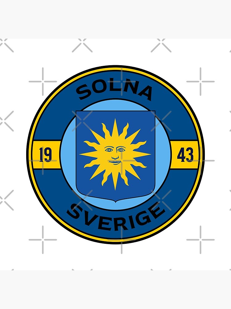 "Solna, Sverige - Black font" Poster for Sale by PosiDesigns | Redbubble